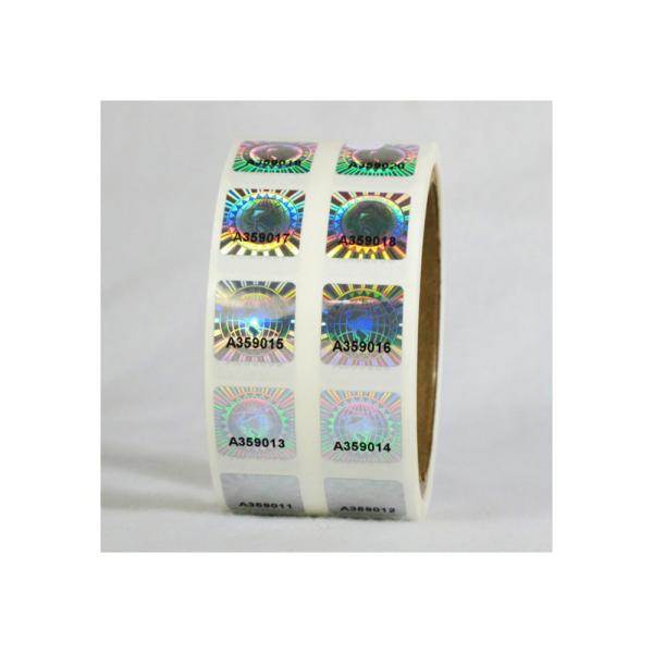 Quality Self Adhesive Security Hologram Stickers For Advertisement for sale