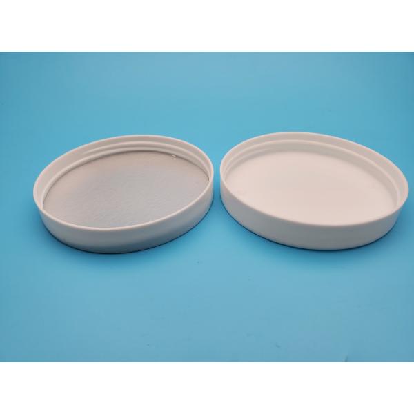 Quality Non Spill Plastic Container Screw Lid , 89/400 White Plastic Bottle Cap for sale