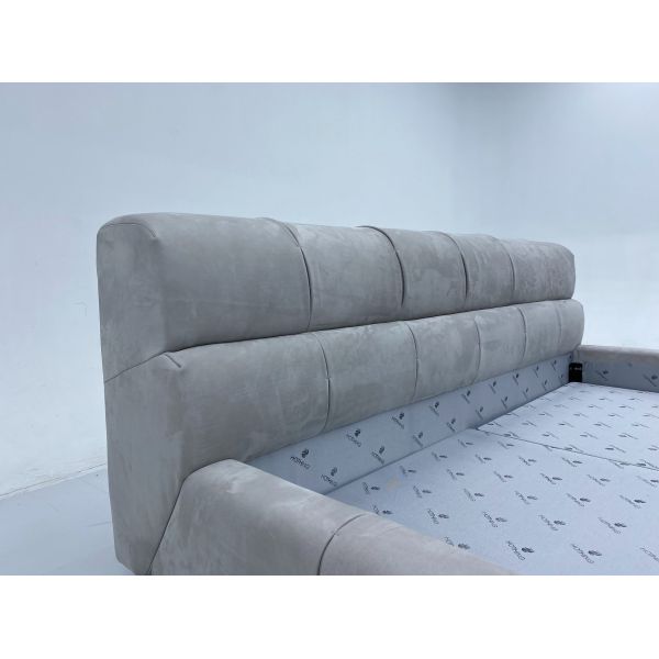 Quality No Mattress Leather Bed No Underbed Storage Luxurious And Comfortable for sale