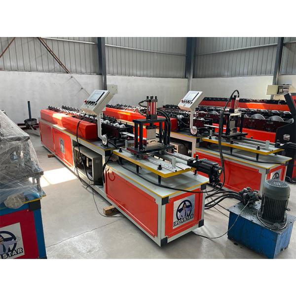 Quality “Door Shutter Roll Forming Machine Equipped with Hydraulic Cutter and PLC for sale