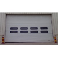 Quality Fast Garage Industrial Sectional Doors Insulated 40mm Steel Panel ISO 9001 / CE for sale