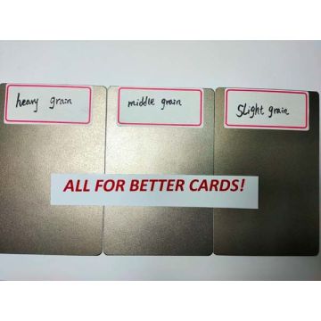Quality Slight Grain Finish Smart Card Material Used For Plastic Card Lamination for sale