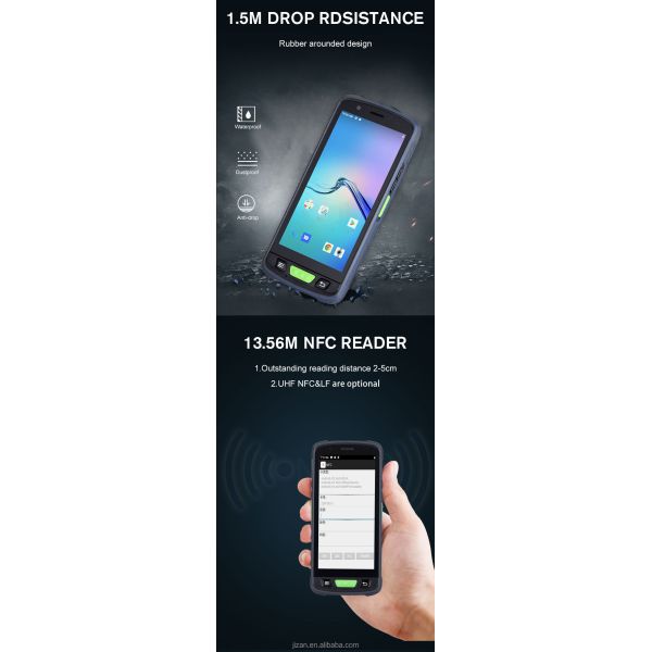 Quality Android System 860-960MHz Long Range RFID Reader nfc with UHF/HF/LF Optional for sale