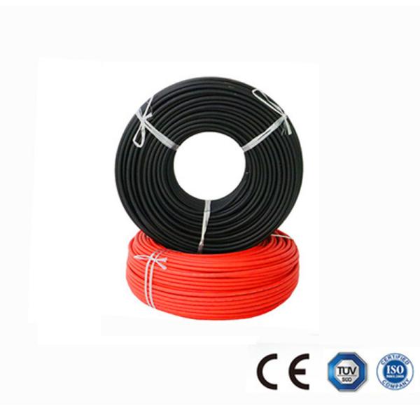 Quality Low Toxicity TUV Solar Cable 2.5mm High Current Carrying Capacity XLPE Dual Insulation for sale