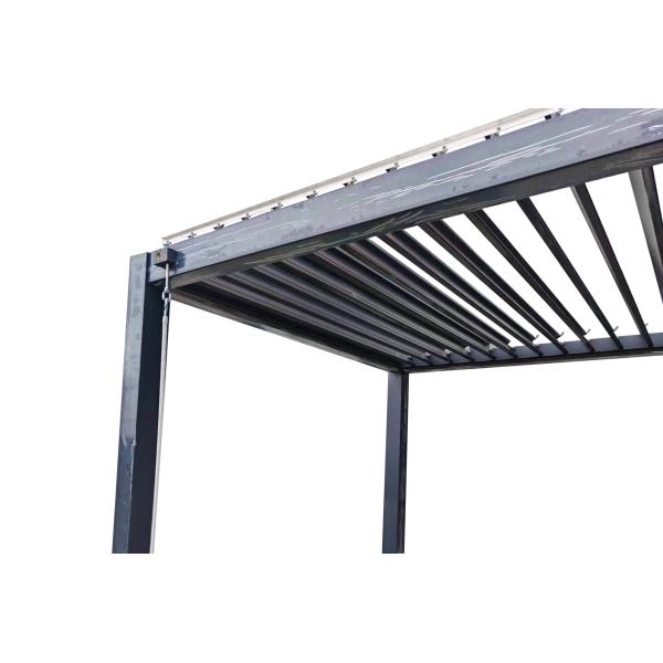 Quality 4x3m Manual/electric Alu.Louvred Pergola for sale