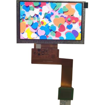 Quality RGB Interface 5" 16.7M Color TFT Resistive Touch Screen for sale