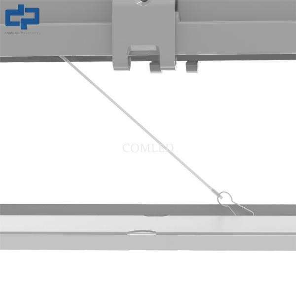 Quality 4FT 36W LED Wraparound Light With Microwave Sensor For Parking Garages IK08 for sale