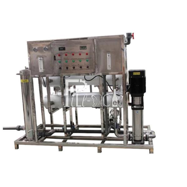 Quality 4TPH RO Water Purification Plant With CIP Unit TDS Meter for sale