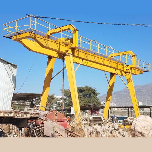 Quality Customized Travelling Box Type Double Girder Gantry Crane With Electric Trolley for sale