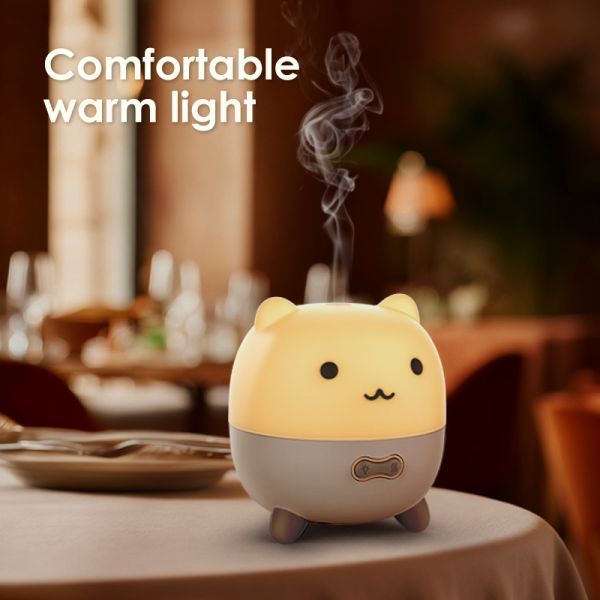 Quality Around 20 Square Meters Coverage USB Cute Essential Oil Diffuser Aromatherapy for sale