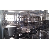 Quality Compact 6000BPH 1000ml Glass Bottle Soda Filling Machine soda water bottling for sale
