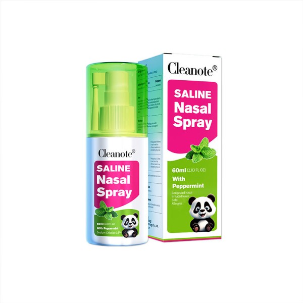 Quality Rhinitis Cold Allergies 60ml Little Noses Nasal Spray Mint CleaNote For Children for sale