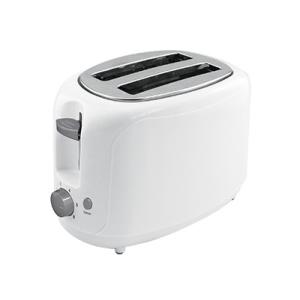 Quality Household Appliance White 2 Slice Bread Toaster 6 Time Setting for sale