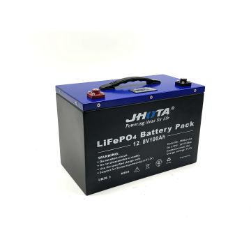 Quality 1280Wh 12V100Ah Deep Cycle LiFePO4 Battery For RV Camping Caravan for sale