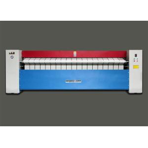 Quality 3 Roll Steam Heated Industrial Flatwork Ironing Machine For Bed Sheets Energy for sale