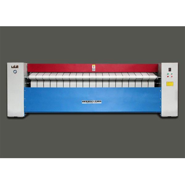 Quality 3 Roll Steam Heated Industrial Flatwork Ironing Machine For Bed Sheets Energy for sale