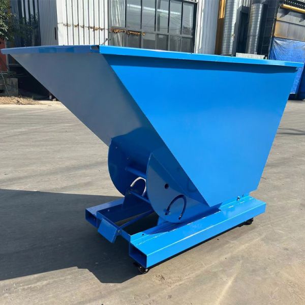 Quality Standard Quick Release Steel Dumping 2 Cubic Yard Hopper for sale