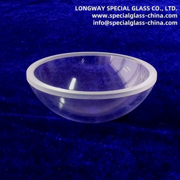 Quality Custom Anti-Reflective Coating Optical Glass Dome For Camera Imaging System for sale