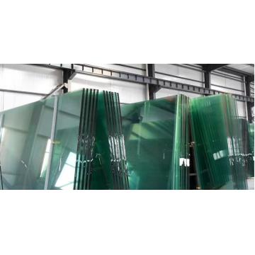 Quality Sound Insulation Safety Clear Tempered Laminated Glass 12mm for sale