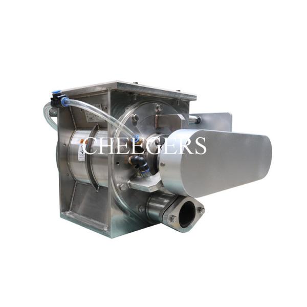 Quality 0.06mm 40rpm Blow Through Rotary Valve Air Seal Rotary Vane Feeder for sale