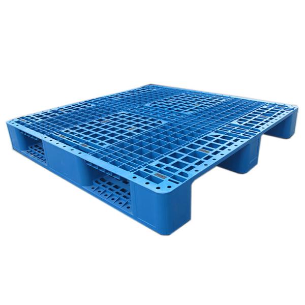 Quality 6 Runners Recycled Plastic Pallets HDPE PP Euro Grid Pallet for sale
