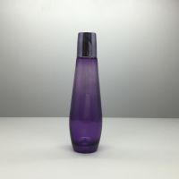 Quality 120ML 50ML Sprayed Cosmetic Packaging Glass Bottle With Lids for sale