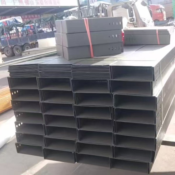 Quality Recommended Fireproof Cable Tray Spray Plastic Customized Metal Cable Trough for sale