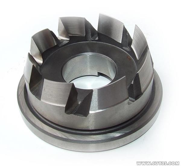 Quality Arc Tooth Carbide Cutter Tools Cylindrical Wear Resistence for sale