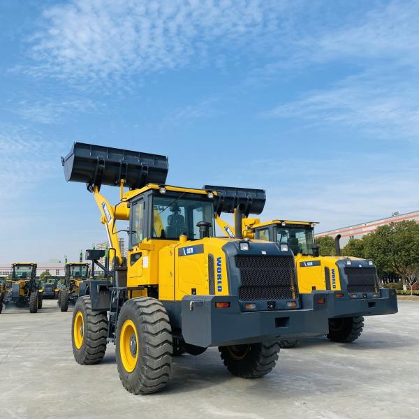 Quality Cummins Engine Front End Shovel Loader Turbocharged Compact Wheel Loader for sale