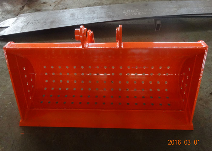 Quality 1500mm wide Grating / Skeleton / Sieve Bucket for Doosan DX75 for sale