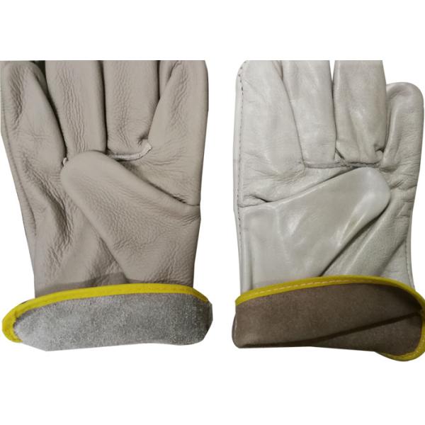 Quality Agriculture Cowhide beekeeping Gloves Without Cuff for beekeeping work use for sale