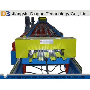 Quality PPGI Trapezoidal Metal Roll Forming Machine 15m/Min for sale