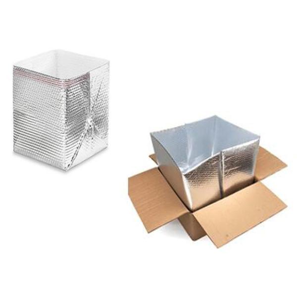 Quality EPE Foam 84 micron Thermal Insulation Container Liner Cardboard Box Liners for sale