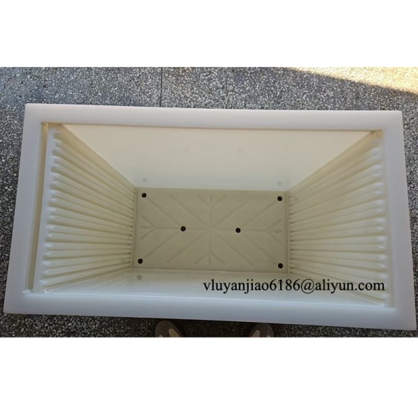 Quality White PP Small Electroplating Tank For Electroplating Industry for sale