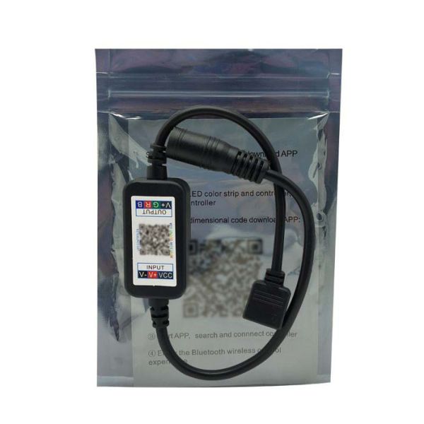 Quality Dc12-24v Led Bluetooth Controller Remote Dimming Rgb Intelligent Control for sale