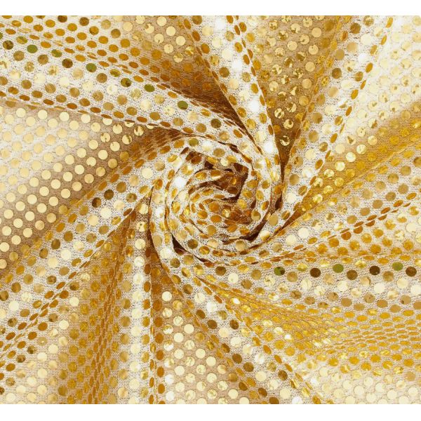 Quality 0.5mm Ultralight Metal Chainmail Fabric With Woven Metal Sequins for sale