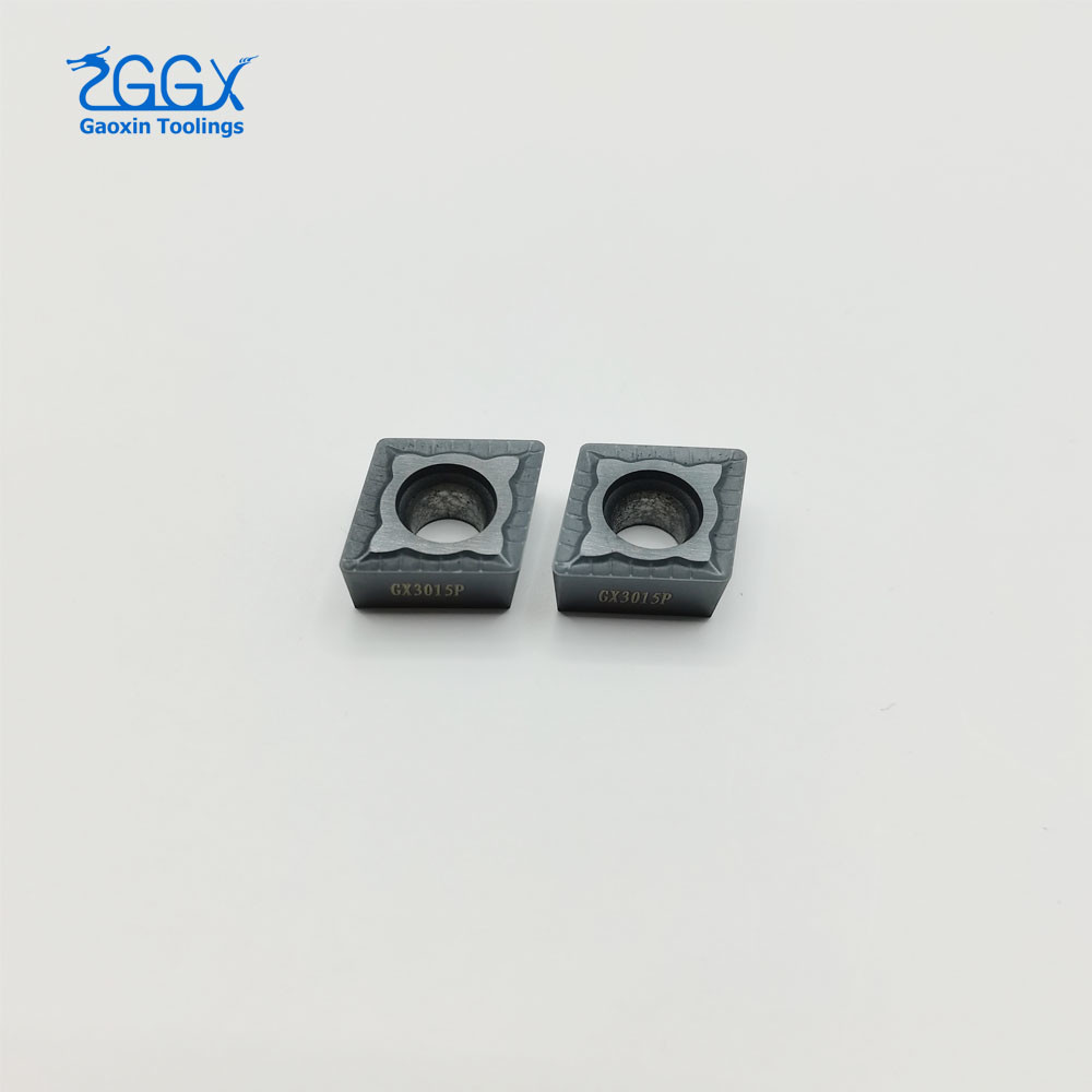 Quality Dark Grey Tungsten Carbide CNC Turning Insert CCMT120404 Cutting Tool Insert for sale