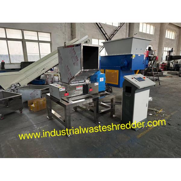 Quality Industrial Stainless Steel Coca Cola Plastic Bottles Shredder, OEM Customized for sale