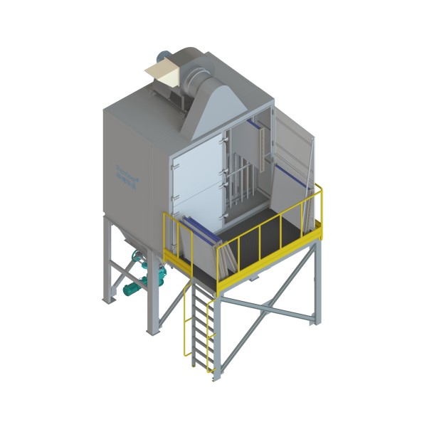 Quality Space-Saving Dust Collector: FET.U 30% Smaller Footprint + ATEX Option + 99.9% Efficiency for sale