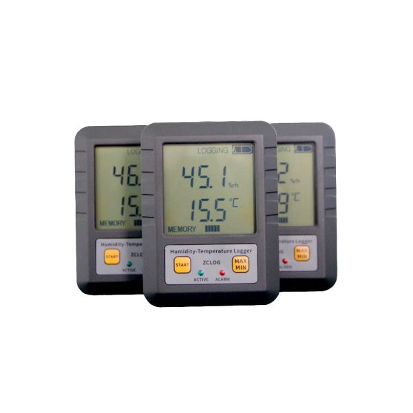 Quality Pharmaceutical Industry LCD Display Data Logger with Temperature and Humidity for sale