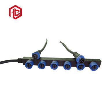 Quality Nylon F Shape PA66 M15 Multi Pin Connectors Waterproof for sale