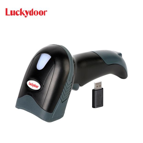 Quality 2200mAh Smartphone Bluetooth Barcode Scanner 650nm USB HID Barcode Reader for sale