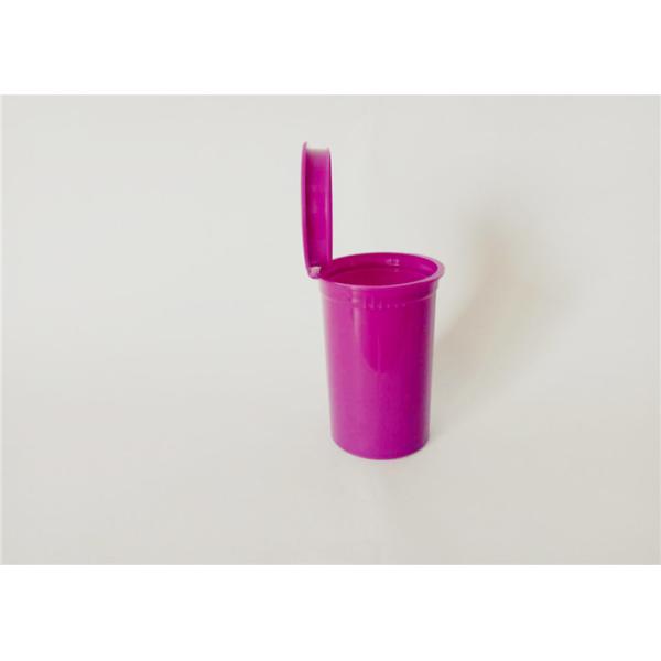 Quality RX Philips Small Plastic Vials Opaque Purple For Pills Easy Access / Storage for sale
