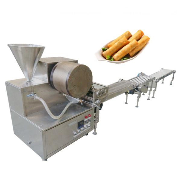 Quality Spring Roll 1000pcs/h 380V Samosa Pastry Sheet Machine for sale