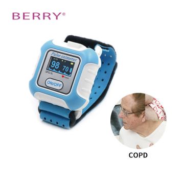 Quality Stand Alone Sleep Oxygen Monitor Wrist Pulse Oximeter 48 Hours Built In Memory for sale
