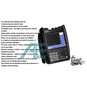 Quality 5.7 Inch TFT Color Screen Ultrasonic Flaw Detector For Large Equipment for sale