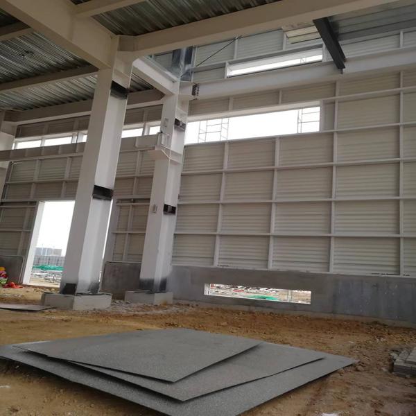 Quality Modern Steel Structure Building with Sandwich Panel Roofing for sale