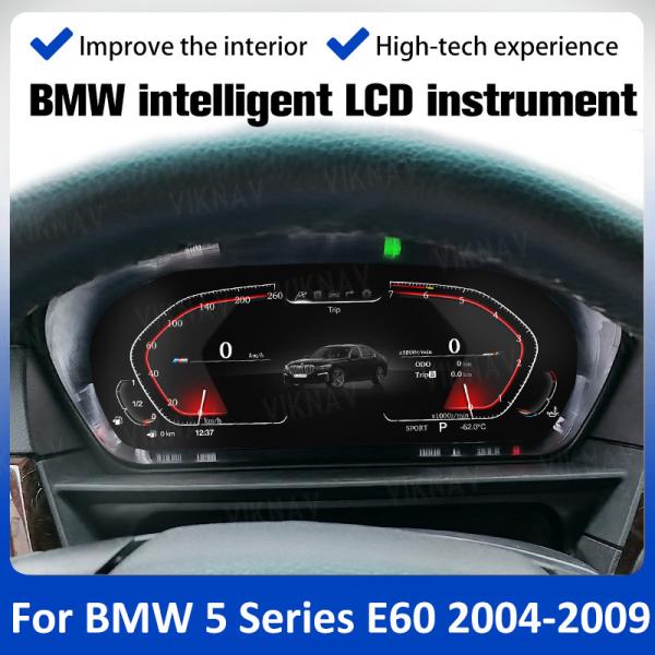 Quality Viknav For BMW 5Series E60 E61 E63 E64 (2004-2009) 12.3 inch Digital Dashboard for sale