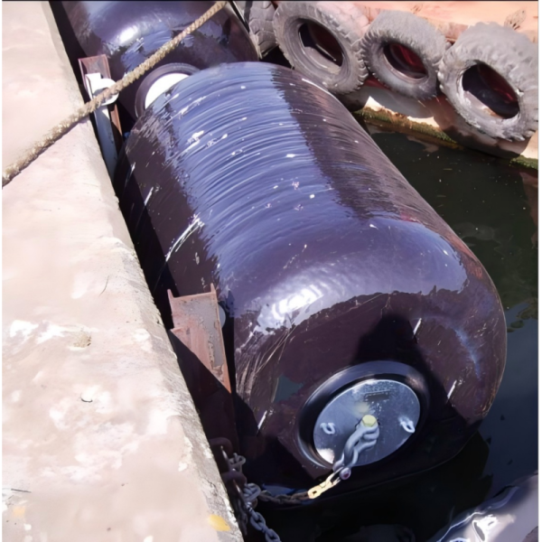 Quality D0.5L1.0m Marine Sea Polyurethane Foam Filled Solid Floating Fender for sale