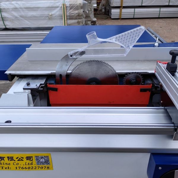 Quality Construction Works 1300mm Sliding Table Panel Saw Machine with 3200X375MM Table for sale